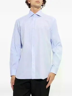 Brioni Classic-collar Long-sleeved Shirt