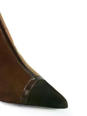 Roberto Festa Serelit Two-tone Pointed-toe Ankle Boots
