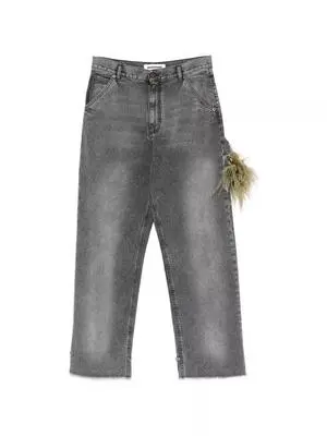 DARKPARK Lisa Raw-cut Jeans - Black