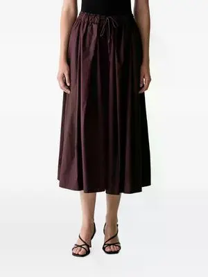 Marc O'polo Drawstring-waist Pleated Midi Skirt