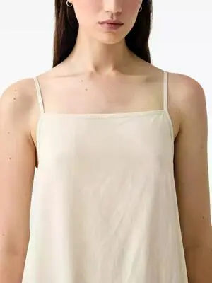 VICOLO Spaghetti Strap Scoop Back Maxi Dress