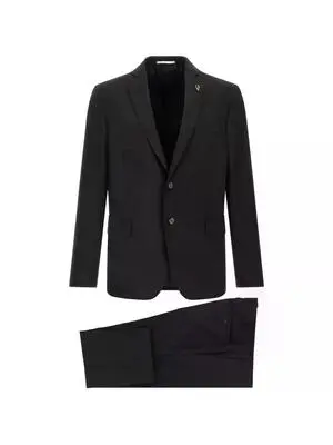 Pal Zileri Single-breasted Wool Suit - Grey