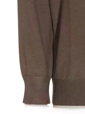 Eleventy Raglan-sleeve Sweater - Brown