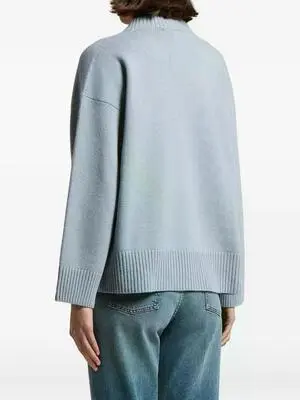 Peserico V-neck Ribbed-trim Sweater