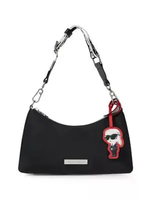 Karl Lagerfeld Ikon Shoulder Bag - Black