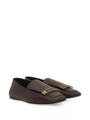 SERGIO ROSSI Sr Evolv Logo-buckle Loafers