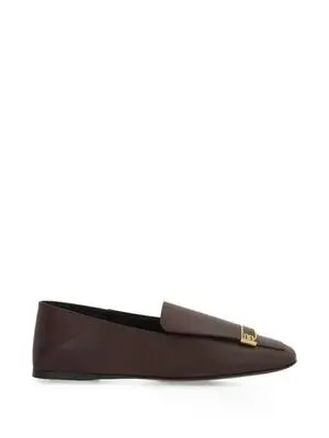 SERGIO ROSSI Sr Evolv Logo-buckle Loafers - Red