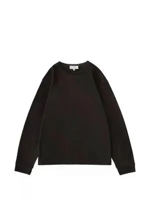 Studio Nicholson Long-sleeved Jersey T-shirt - Brown