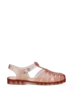 Melissa Possession Cage-style Buckled Sandals - Red