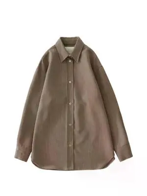Studio Nicholson Rouen Box-pleat Shirt - Brown