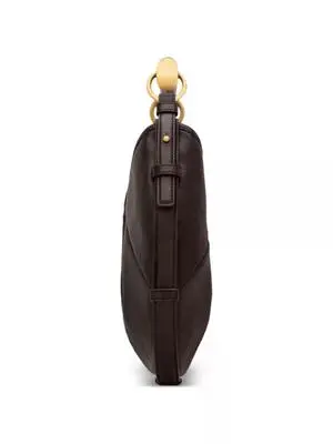 Saint Laurent Mombasa Small In Leather - Brown