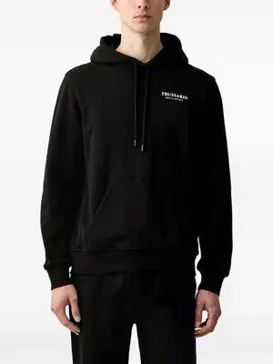 TRUSSARDI Logo-print Drawstring Hoodie