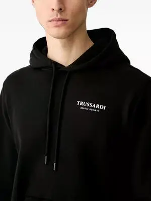 TRUSSARDI Logo-print Drawstring Hoodie