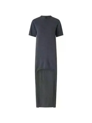 Pinko Asymmetric-hem Knitted Mini Dress