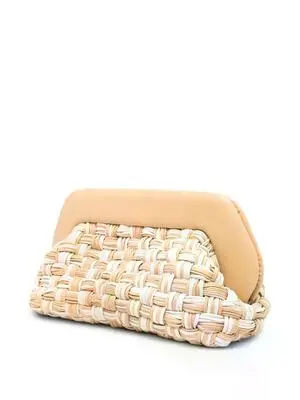 THEMOIRE Bios Woven Clutch Bag