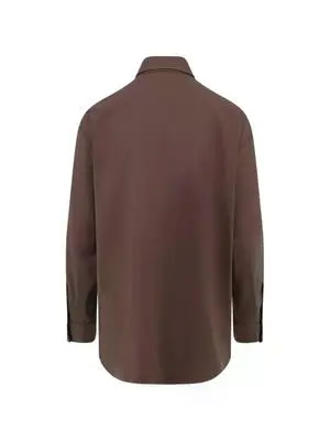 ALYSI Pointed-collar Shirt