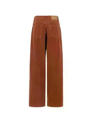 HAIKURE Corduroy Wide-leg Trousers