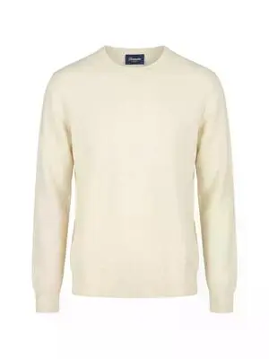 DRUMOHR Crew-neck Sweater - Neutrals
