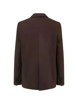 ALYSI Double-breasted Peak-lapel Blazer