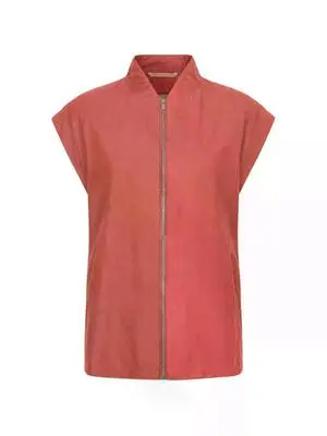 Peserico Zip-up High-neck Waistcoat