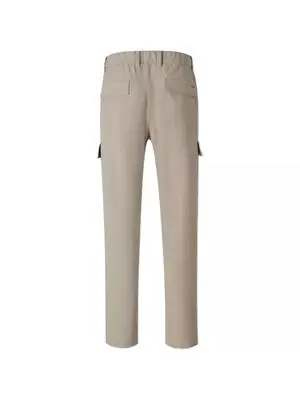 Herno Resort Pleated-detail Cargo-pocket Trousers