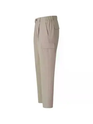Herno Resort Pleated-detail Cargo-pocket Trousers