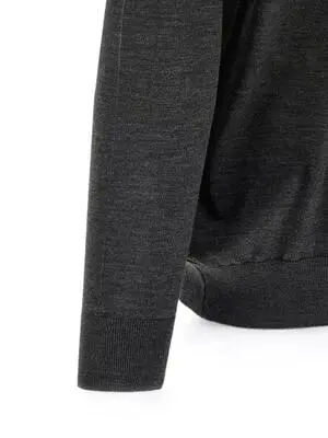 Kiton Half-zip Wool Polo Shirt