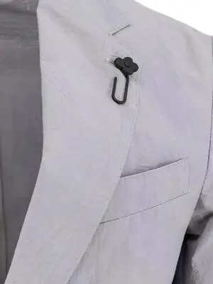 LARDINI Pin-detail Single-breasted Blazer