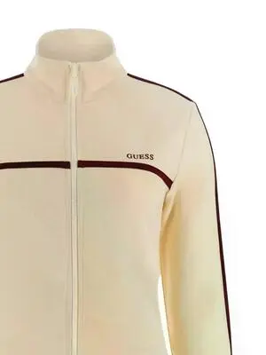 Guess Jasmine Side-stripe Zip-up Sweatshirt