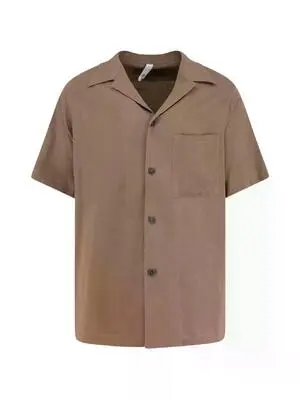 HEVO Novoli Short-sleeve Shirt - Brown