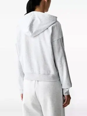 Adidas Embroidered Logo Zip-up Hoodie