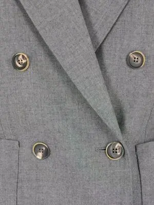 Max Mara Double-breasted Peak-lapels Blazer