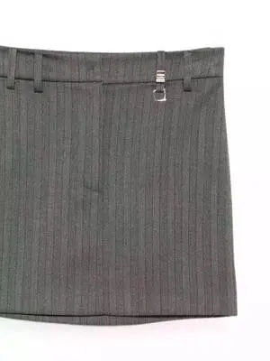 Patrizia Pepe Pinstriped Mini Skirt