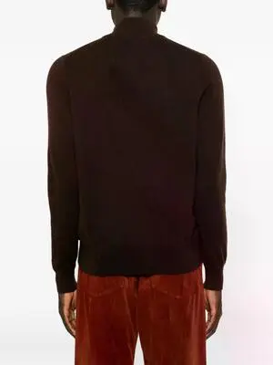 Eric Bompard Zip-neck Cashmere Knit