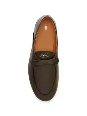 Polo Ralph Lauren Bow-detail Leather Loafers