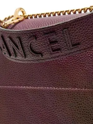 LANCEL Ninon Grained Leather Shoulder Bag