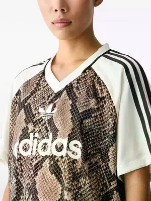 Adidas Snakeskin-print T-shirt
