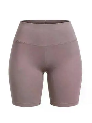 GOD SAVE QUEENS High-waisted Shorts - Brown