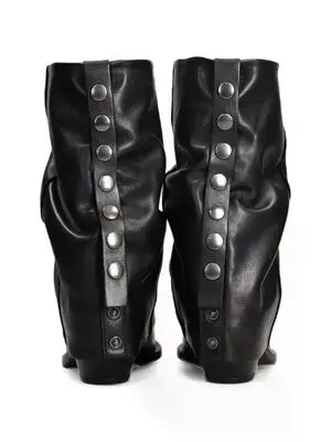 METISSE Texan Slouchy Stud-embellished Boots