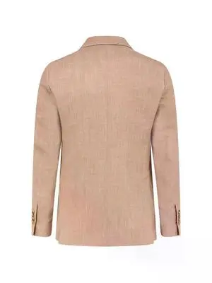LARDINI Double-breasted Peak-lapel Blazer