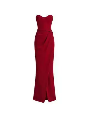 GEMY MAALOUF Strapless Maxi Dress