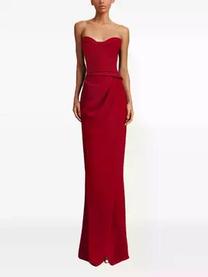 GEMY MAALOUF Strapless Maxi Dress