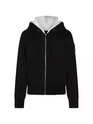 Moose Knuckles Bunny Logo-patch Drawstring Hoodie