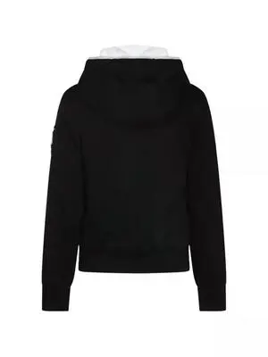 Moose Knuckles Bunny Logo-patch Drawstring Hoodie