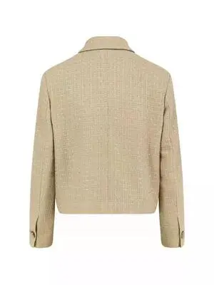 SAULINA Button-fastening Tweed Jacket