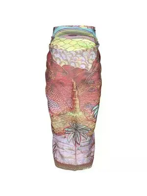 VLISCO DIALOGUES Knot-detail Pareo