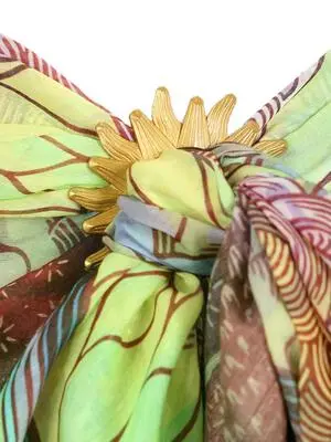 VLISCO DIALOGUES Knot-detail Pareo
