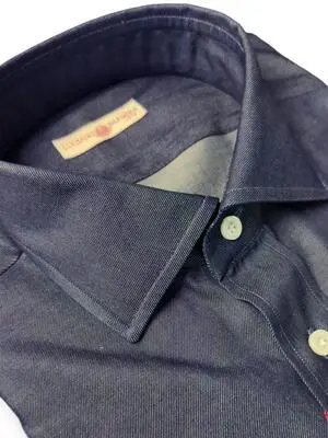 Luciano Barbera Chambray Cotton Shirt