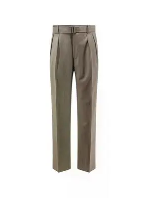 Tagliatore Nevil Belted Pleated Trousers - Neutrals