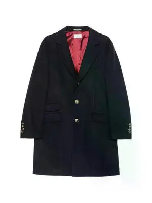 Brunello Cucinelli Single-breasted Coat - Blue